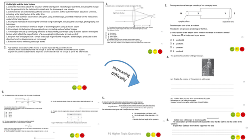 Edexcel Legacy P1 Exam Questions | Teaching Resources
