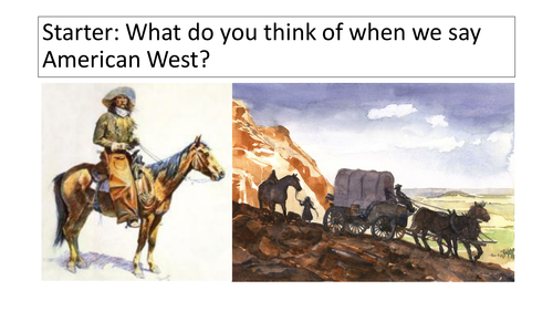 9-1 Edexcel The American West, 1835-1895 | Teaching Resources
