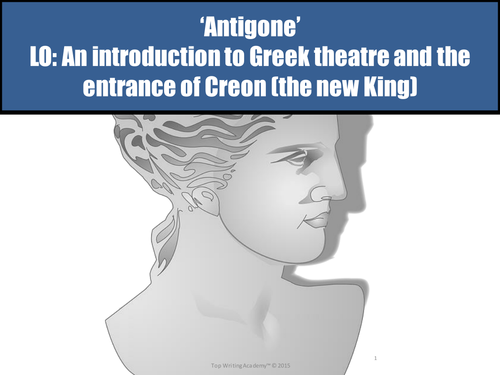 Antigone by Sophocles - KS3 | Teaching Resources