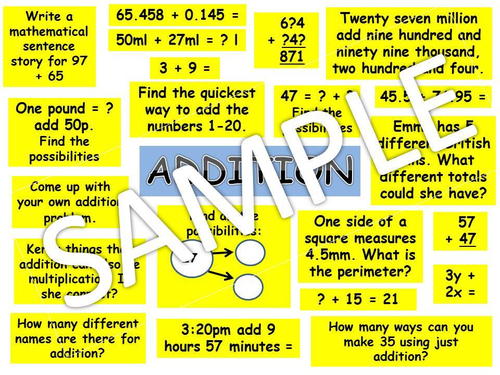 KS2 conceptual variation 4 operations mastery maths | Teaching Resources
