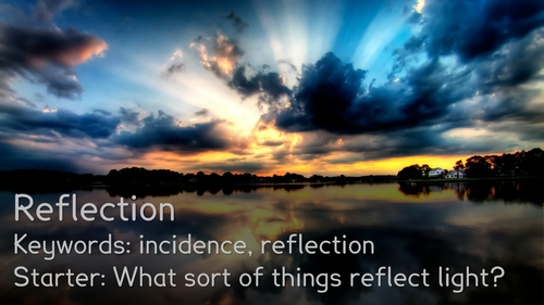 Reflection And Refraction Practical Teaching Resources