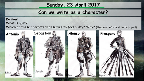 The Tempest Message in a Bottle Lesson | Teaching Resources