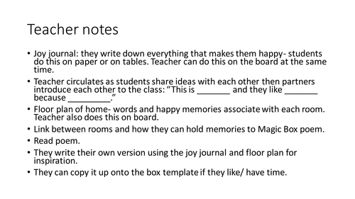 New class creative writing unit | Teaching Resources