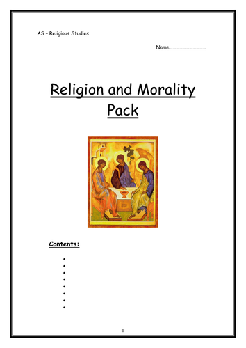 Religion and Morality | Teaching Resources