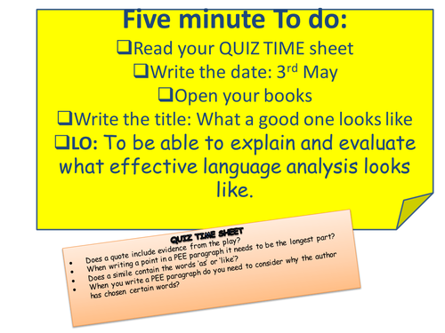 Romeo and Juliet KS3 LESSON WITH Modelled & LEVELLED example paragraphs ...