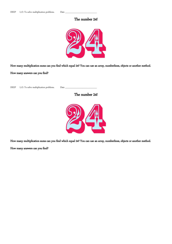 Maths Mastery - Multiplication 1 | Teaching Resources Maths Mastery - Multiplication 1 | Teaching Resources