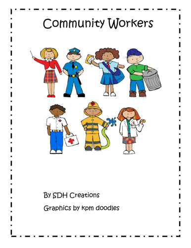 Community Workers: Book, Webs & Activity | Teaching Resources