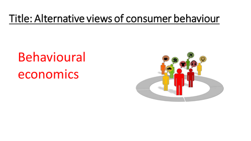 Behavioural Economics Teaching Resources