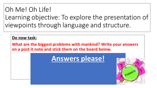 Walt Whitman Unseen Poetry ks4/ks5 | Teaching Resources