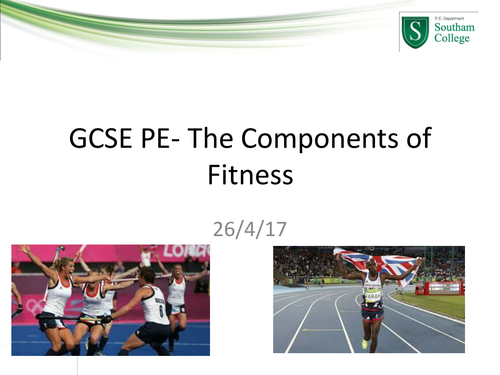 Edexcel GCSE PE 2016 9-1 Components of Fitness | Teaching Resources