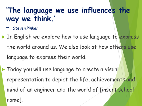 Pen portraits | Teaching Resources