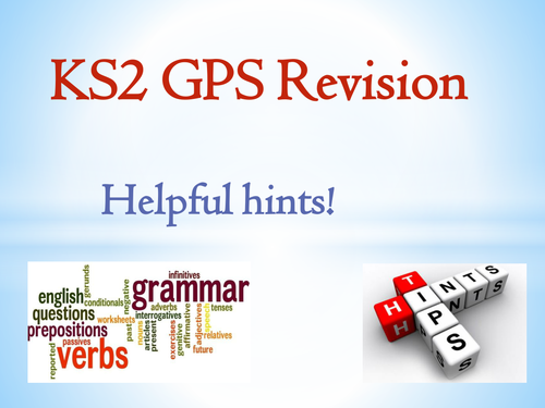 Year 6 Grammar revision and hints guide for SATs | Teaching Resources