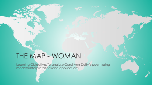 Feminine Gospels - The Map Woman | Teaching Resources