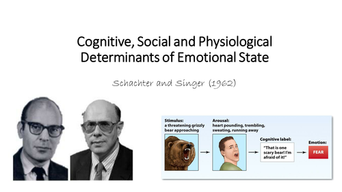 Schachter and Singer (1962) | Teaching Resources
