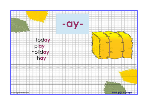 -ay- phonics | Teaching Resources