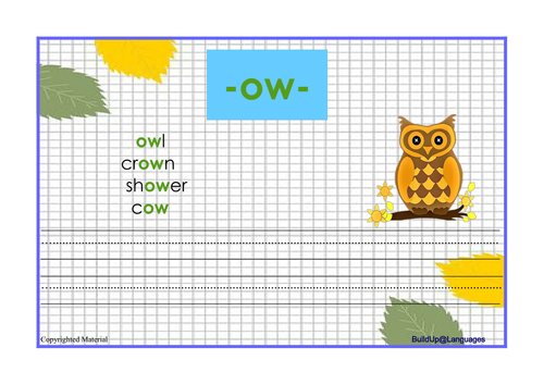 -ow-phonics | Teaching Resources