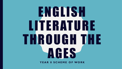 English Literature through the ages | Teaching Resources
