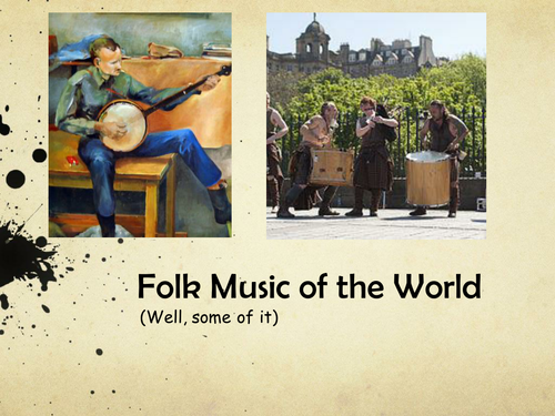 Folk Music Lesson 4 | Teaching Resources