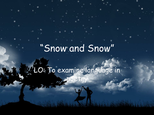 Introduction to Poetry- Personification | Teaching Resources