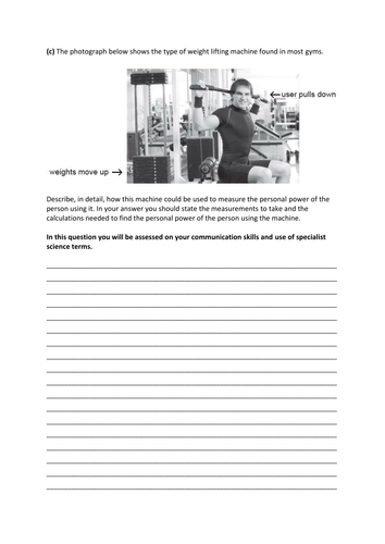 GCSE Physics 6 mark questions and answers | Teaching Resources GCSE Physics 6 mark questions and answers | Teaching Resources