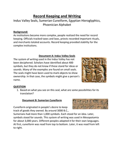 Secondary history teaching resources: Ancient history | TES