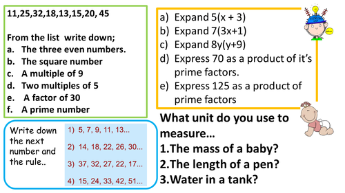 GCSE Foundation revision | Teaching Resources