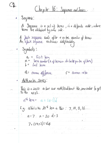 A Level Maths Revision A Level Maths Revision