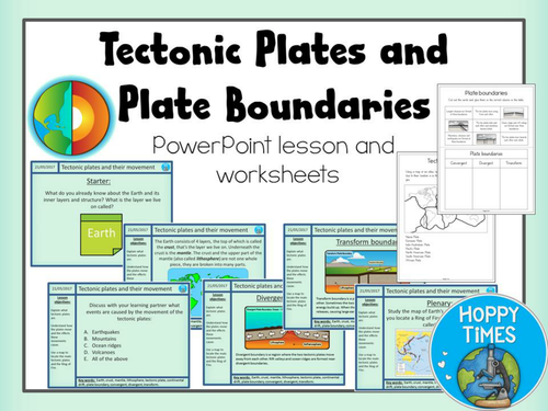 Plate Tectonics and Plate Boundaries Lesson by hoppytimes - Teaching ...
