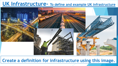 Investigation of UK infrastructure change | Teaching Resources