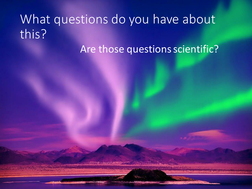 Scientific Questions - enquiry processes | Teaching Resources