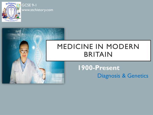 Edexcel 9-1 Medicine Through Time - Genetics DNA (EDITABLE) | Teaching ...