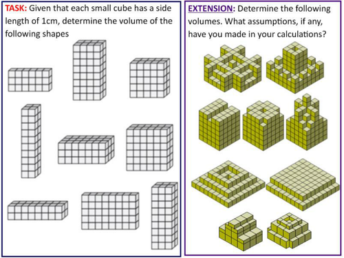 Volume of Cuboids | Teaching Resources Volume of Cuboids | Teaching Resources