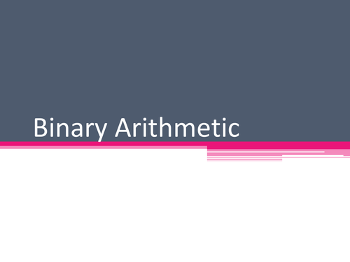 Binary Powerpoint Teaching Resources 