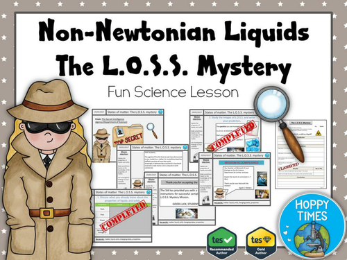 FUN Non Newtonian Fluid Lesson (States of Matter) by hoppytimes ...