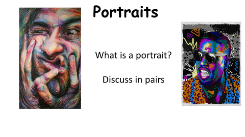 Portraits Research Task | Teaching Resources