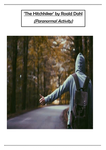 ‘The Hitchhiker’ by Roald Dahl - Comprehension Questions | Teaching ...