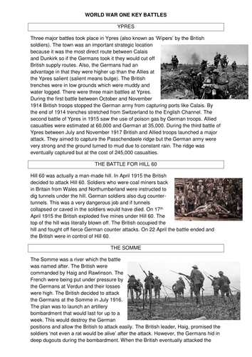AQA: First World War 1894-1918 Entire Unit Teaching, 04/18/2023