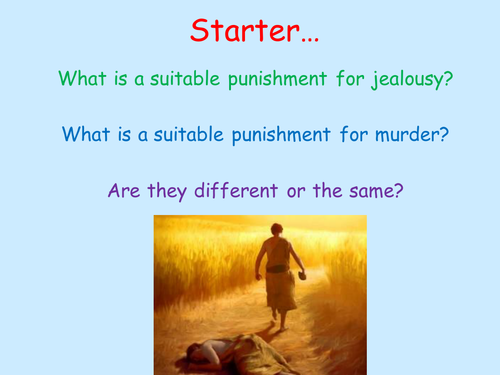 Lesson on Cain and Abel | Teaching Resources Lesson on Cain and Abel | Teaching Resources