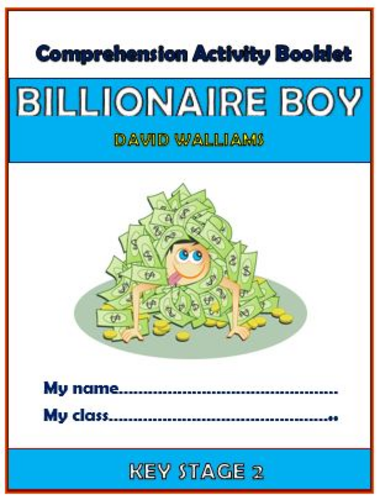 Billionaire Boy - KS2 Comprehension Activities Booklet! | Teaching ...