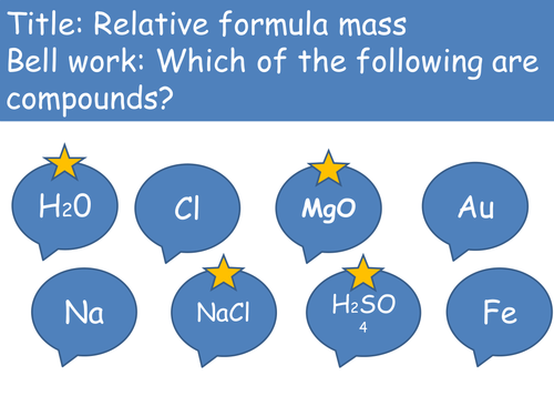 AQA Applied Science Chemistry Unit 1- Atomic structure and Relative ...
