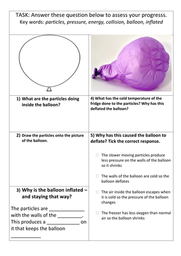 Pressure in Gases | Teaching Resources