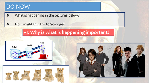 A Christmas Carol - Scrooge's Change/Transformation | Teaching Resources