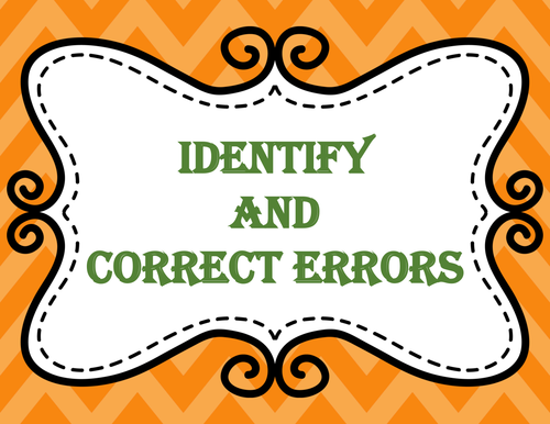 Identify and Correct Errors with Frequently Confused Words | Teaching ... Identify and Correct Errors with Frequently Confused Words | Teaching ...