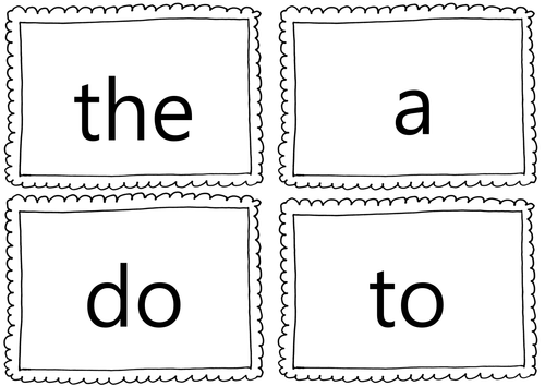 KS1 - Year 1 Common Exception Word Flashcards - Spelling - Phonics ...