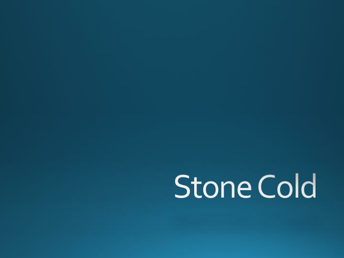Stone Cold - focus on Gail | Teaching Resources