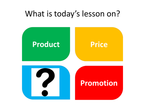 Place (Marketing Mix) | Teaching Resources