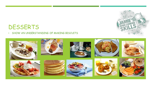 BTEC Home Cooking Recipe Powerpoints | Teaching Resources