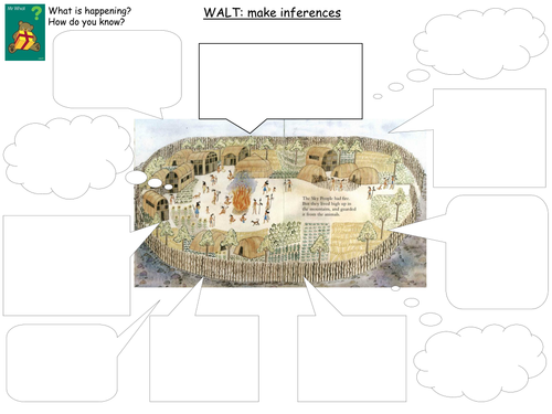 The Rabbit who stole the fire- Inferences worksheet | Teaching Resources