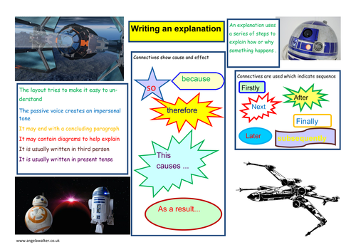 Explanatory texts - KS2 Non fiction explanations learning mat by ...