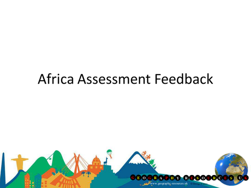 Africa Assessment | Teaching Resources